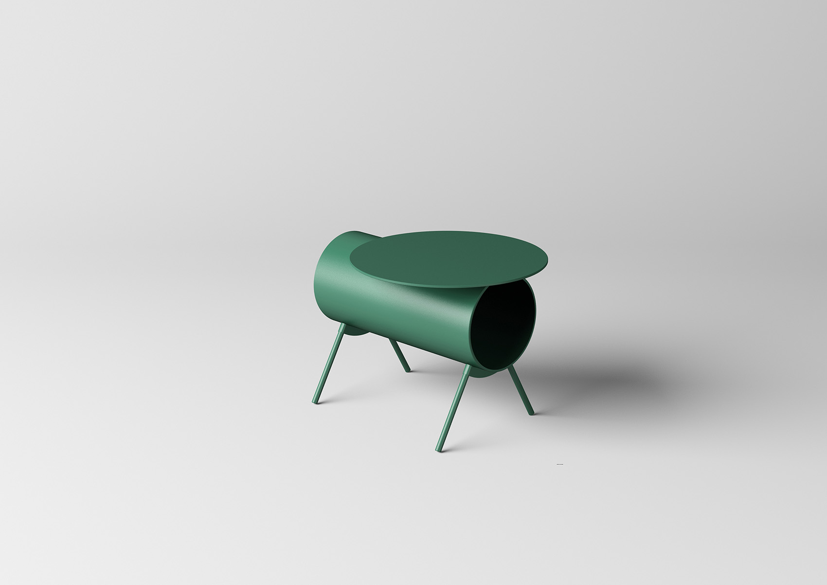 Pig Side-table + Components Storage by Mario Tsai - 谷德设计网