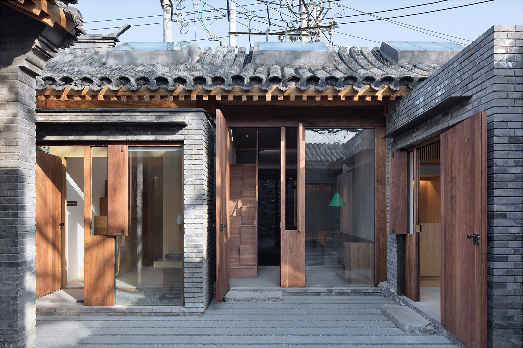 Beijing Bai TaSi Hutong courtyard house renovation by B.L.U.E ...