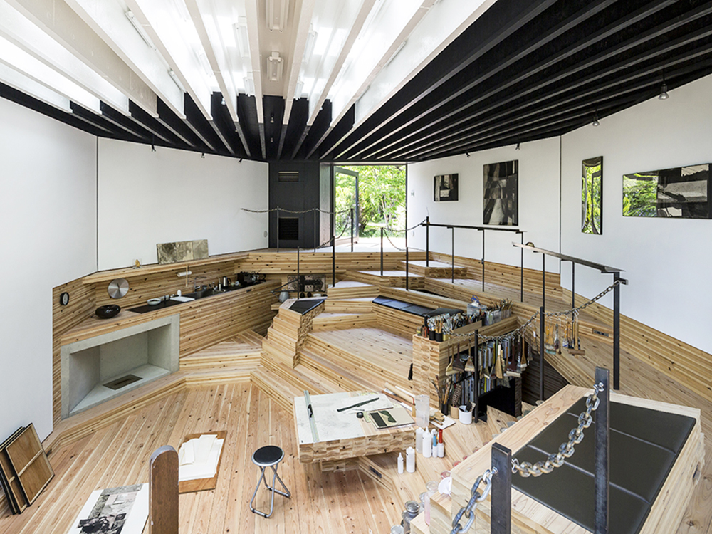 Studio of terrain by Fukuyama Architects - 谷德设计网