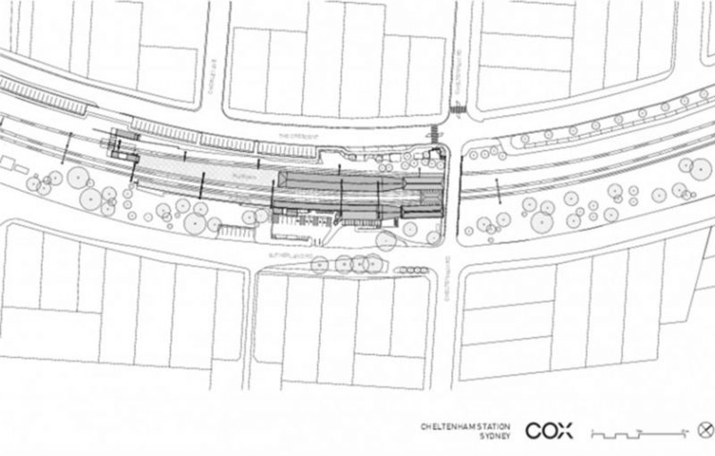 Cheltenham Station by Cox Architecture - 谷德设计网
