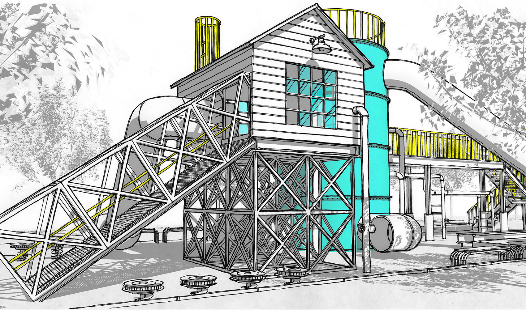 Domino Park Playground by Mark Reigelman II - 谷德设计网