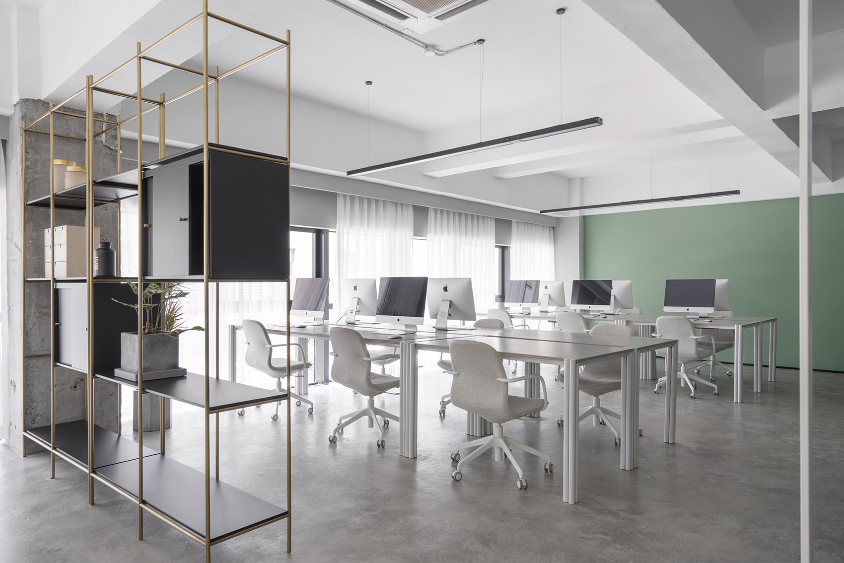 Mei mian Furnishing office, China by shang zhai liang ying Space Design ...