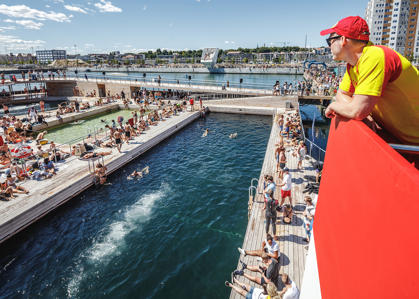 Aarhus Harbor Bath by BIG - 谷德设计网