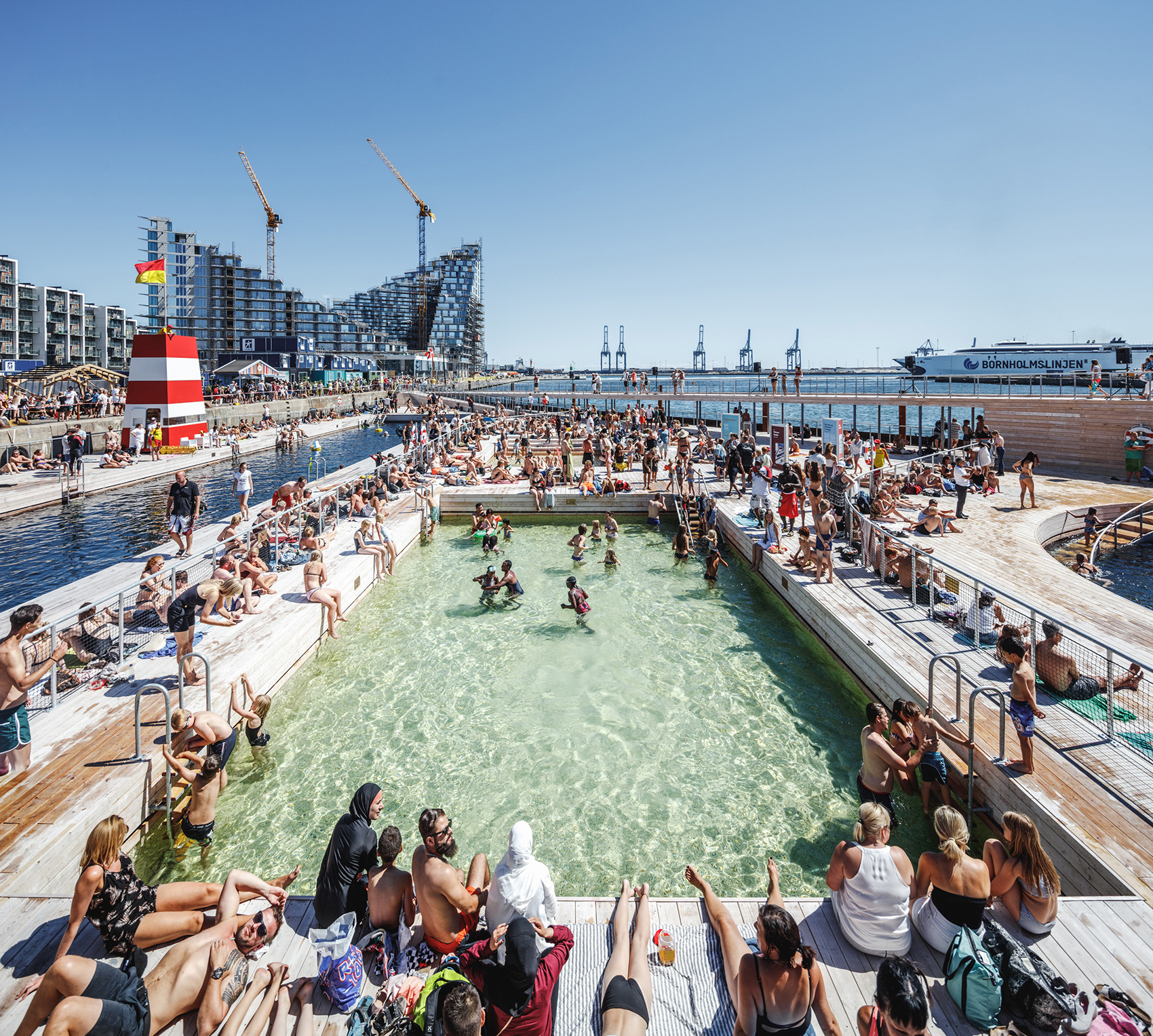Aarhus Harbor Bath by BIG - 谷德设计网