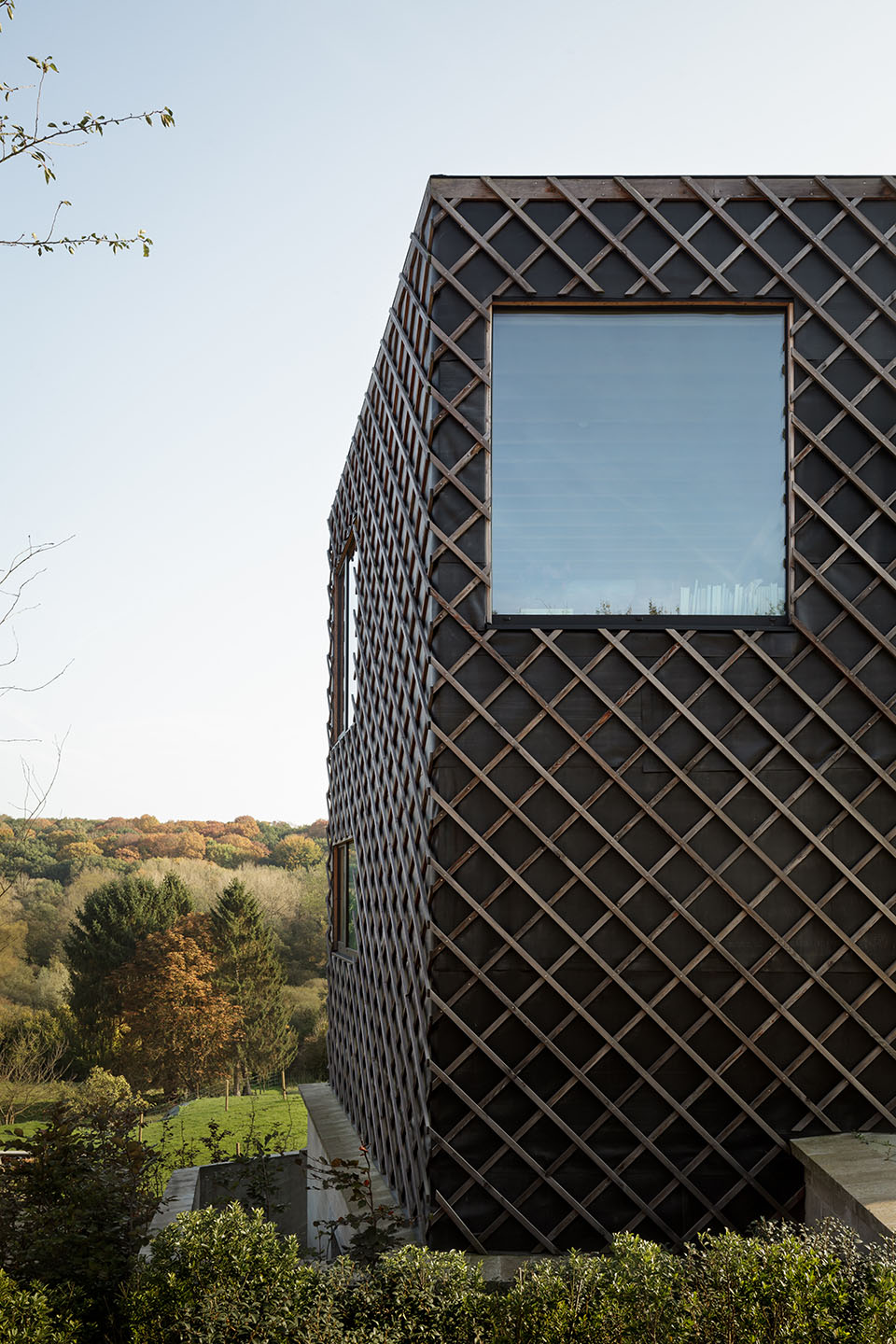 A detached house in Overijse by BLAF architecten - 谷德设计网