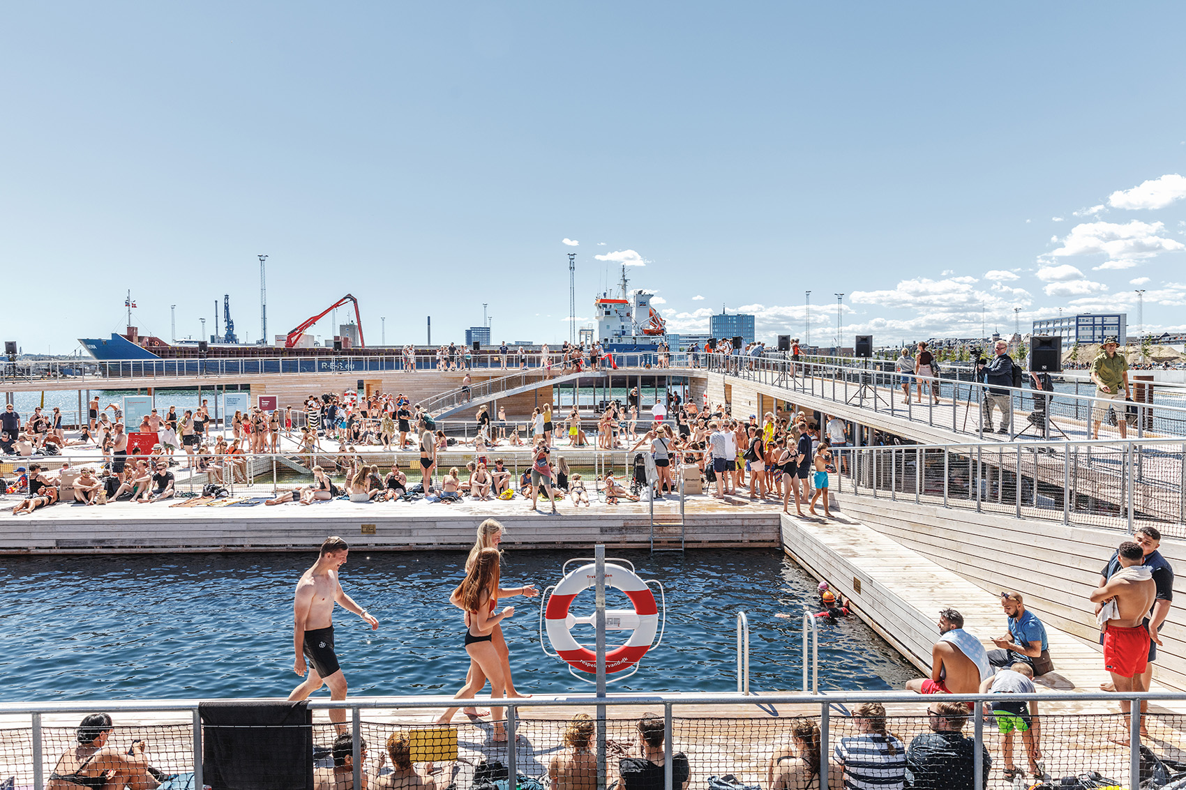 Aarhus Harbor Bath by BIG - 谷德设计网