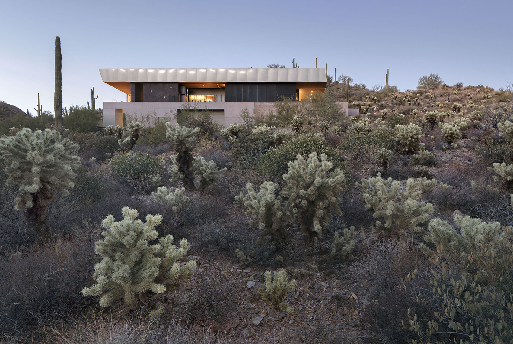 Hidden Valley Desert House by Wendell Burnette Architects - 谷德设计网
