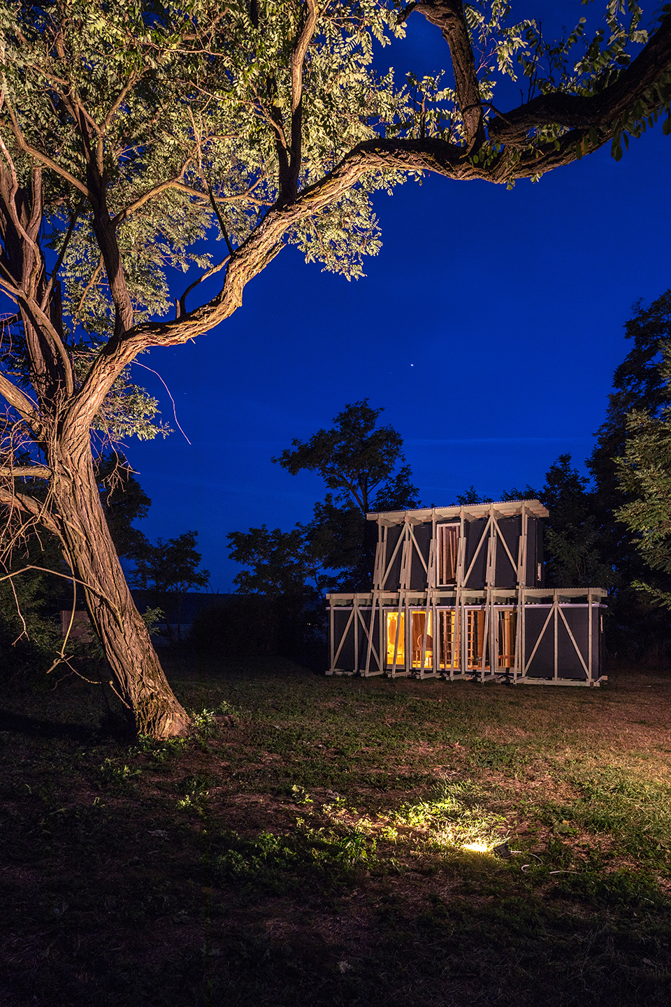 Hello Wood Cabin Fever / International architects built seven cabin ...