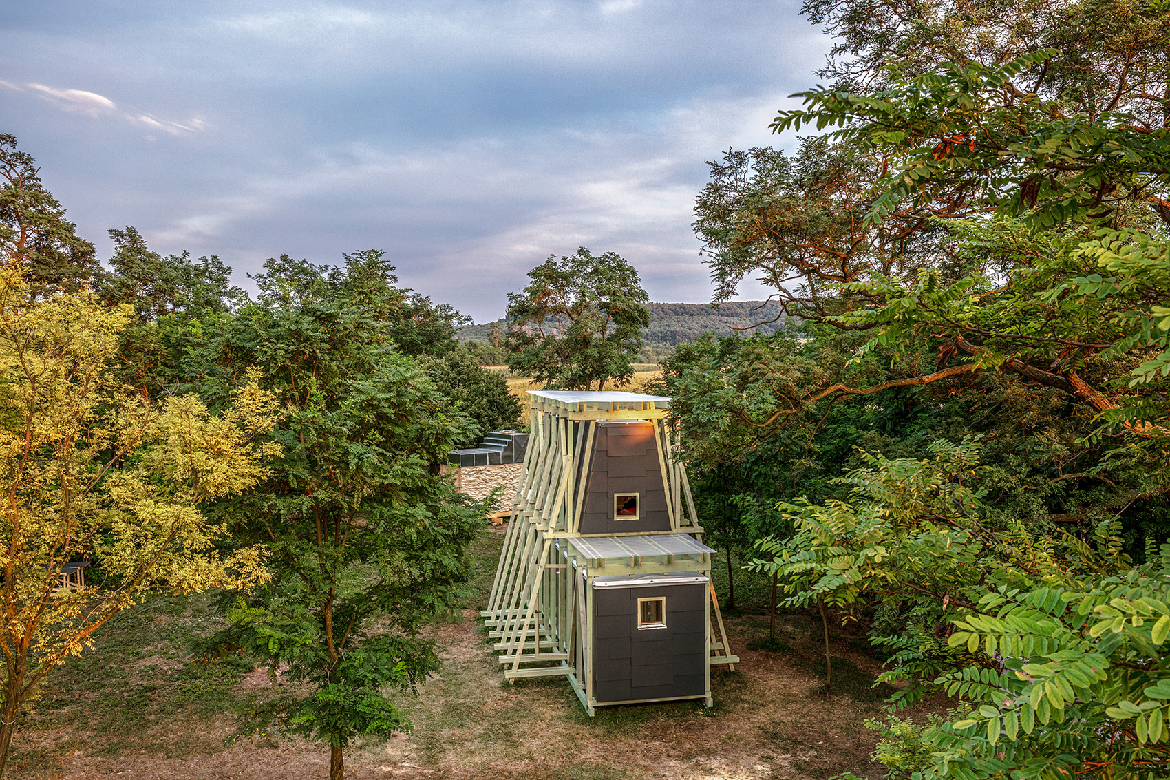 Hello Wood Cabin Fever / International architects built seven cabin ...