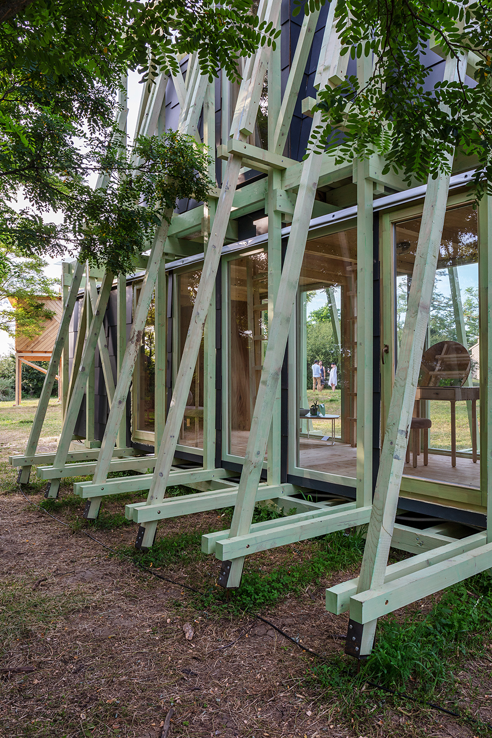 Hello Wood Cabin Fever / International architects built seven cabin ...