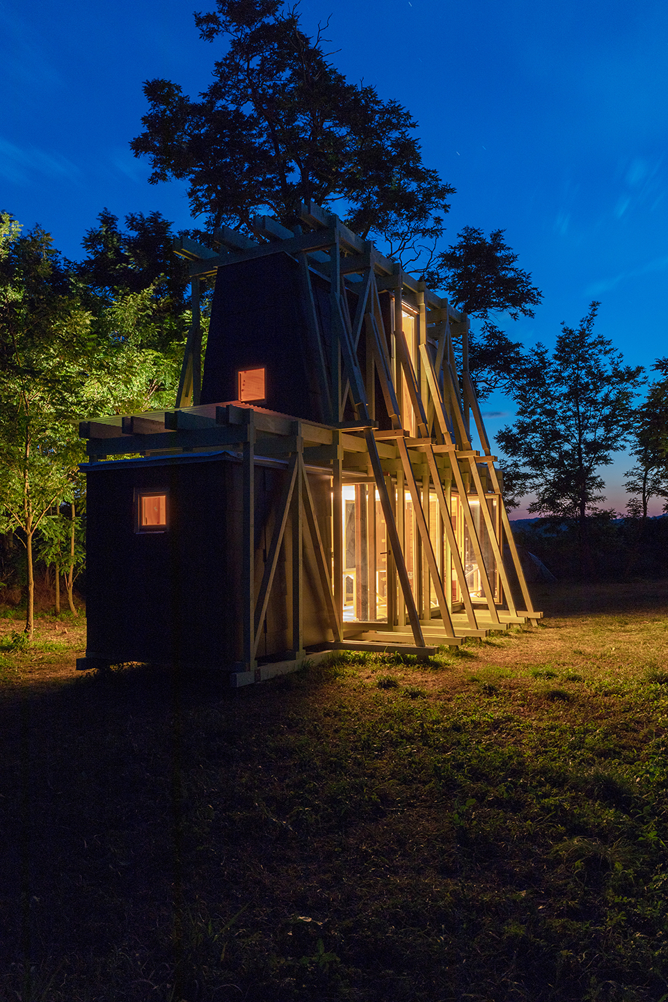 Hello Wood Cabin Fever / International architects built seven cabin ...