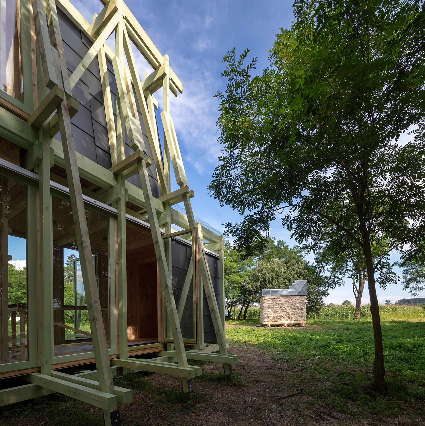 Hello Wood Cabin Fever / International architects built seven cabin ...