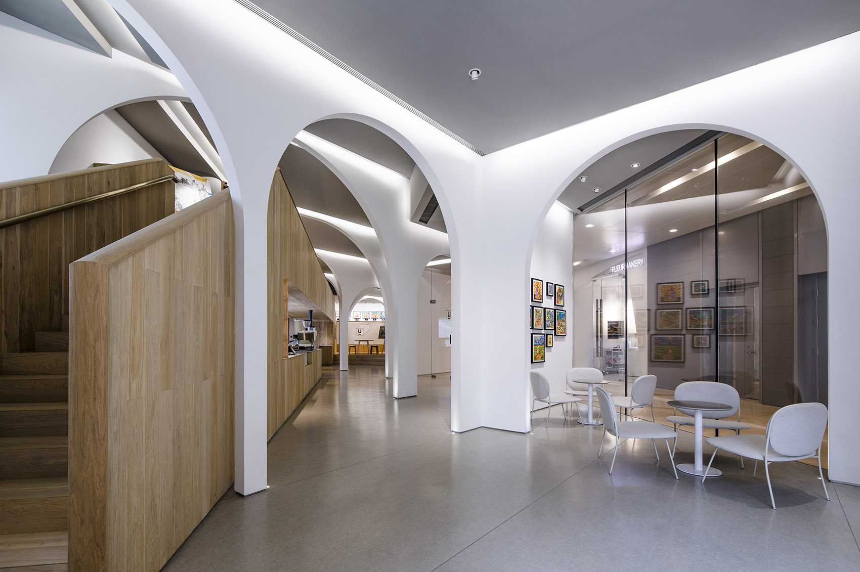 U Concept Gallery in Shanghai, China by LUKSTUDIO - 谷德设计网