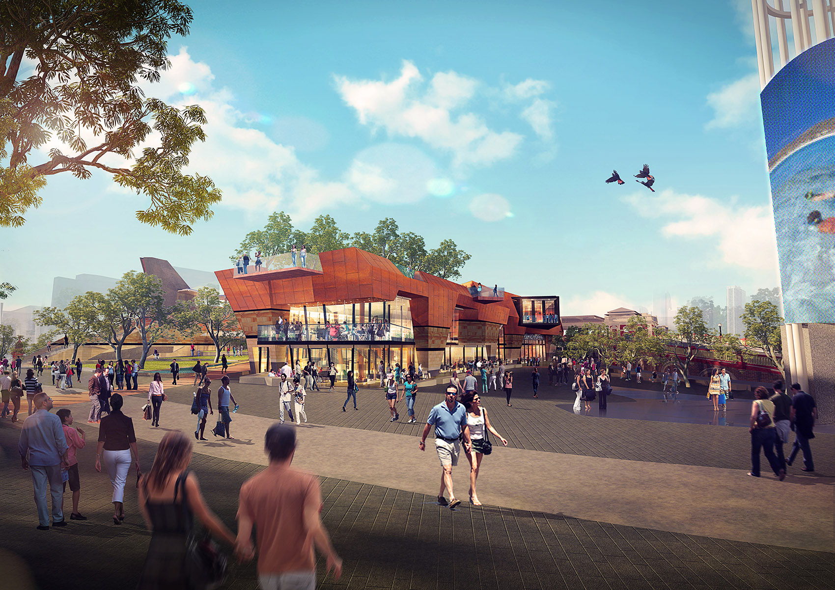 Yagan Square, Australia by ASPECT Studios - 谷德设计网