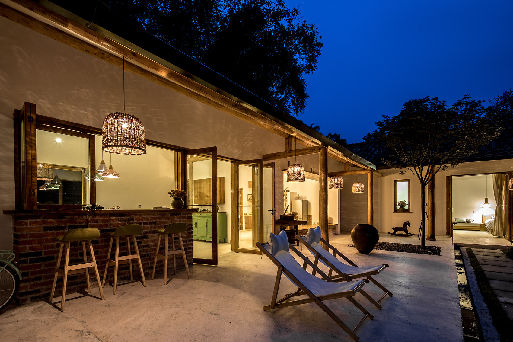 Tea time courtyard, China by Shall design - 谷德设计网