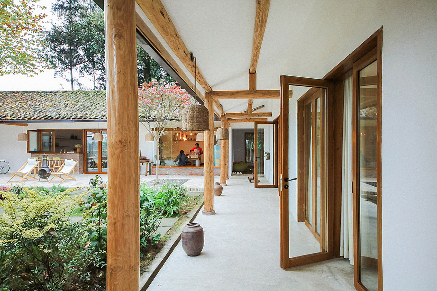 Tea time courtyard, China by Shall design - 谷德设计网