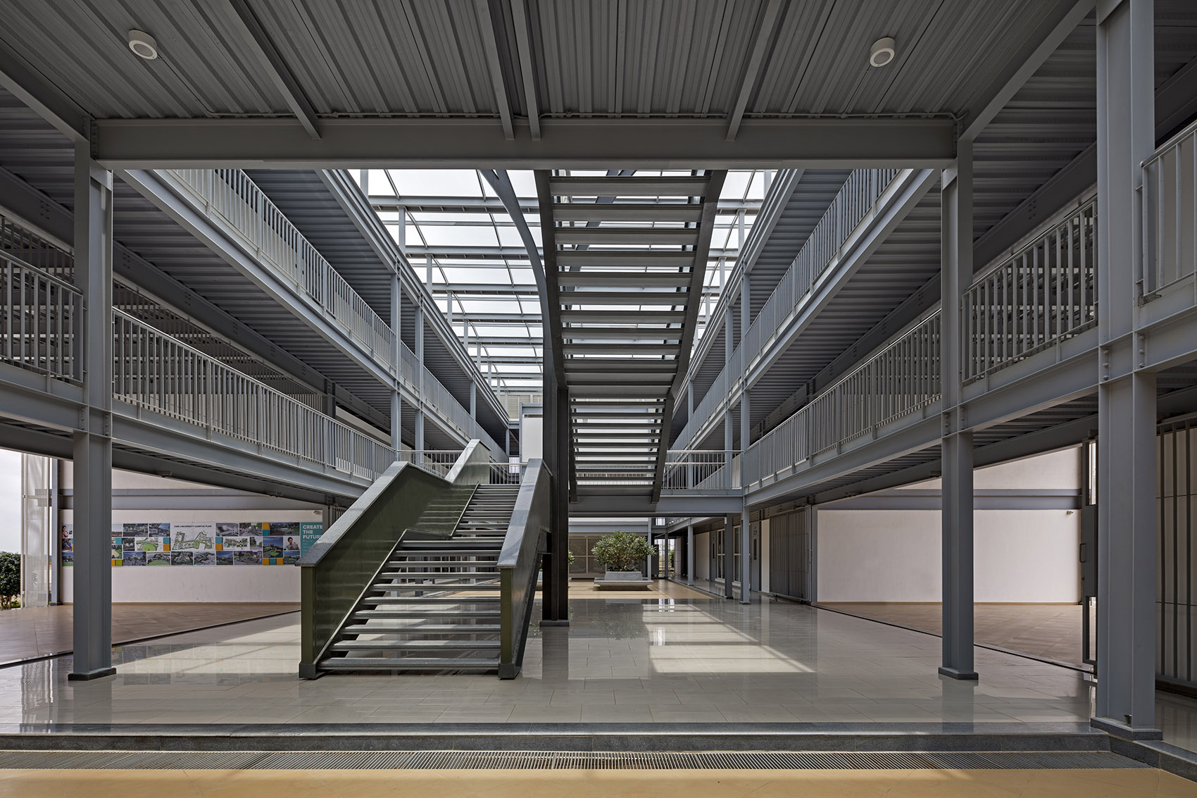 CMRU Admin and Academic Block, India by M9 Design Studio - 谷德设计网