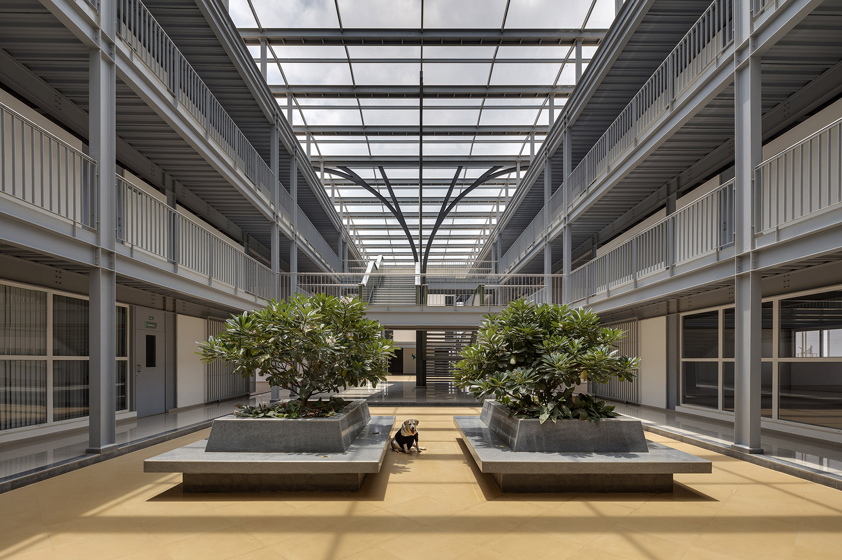 CMRU Admin and Academic Block, India by M9 Design Studio - 谷德设计网