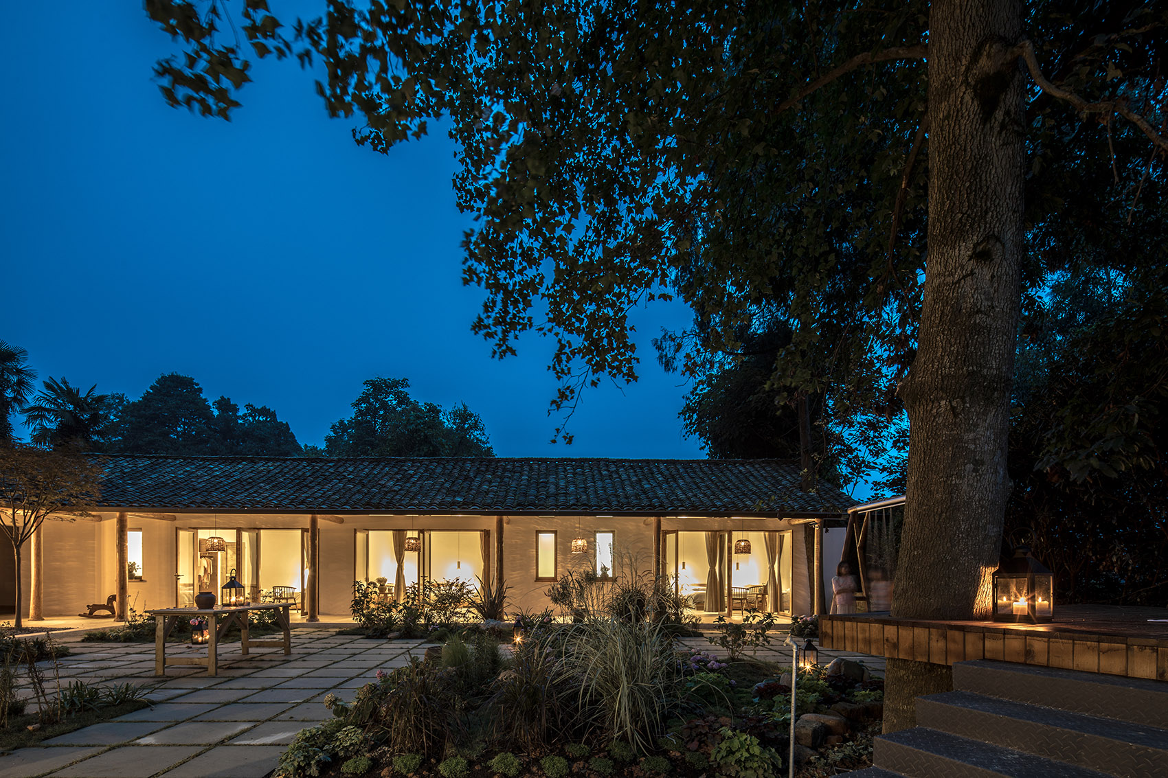 Tea time courtyard, China by Shall design - 谷德设计网