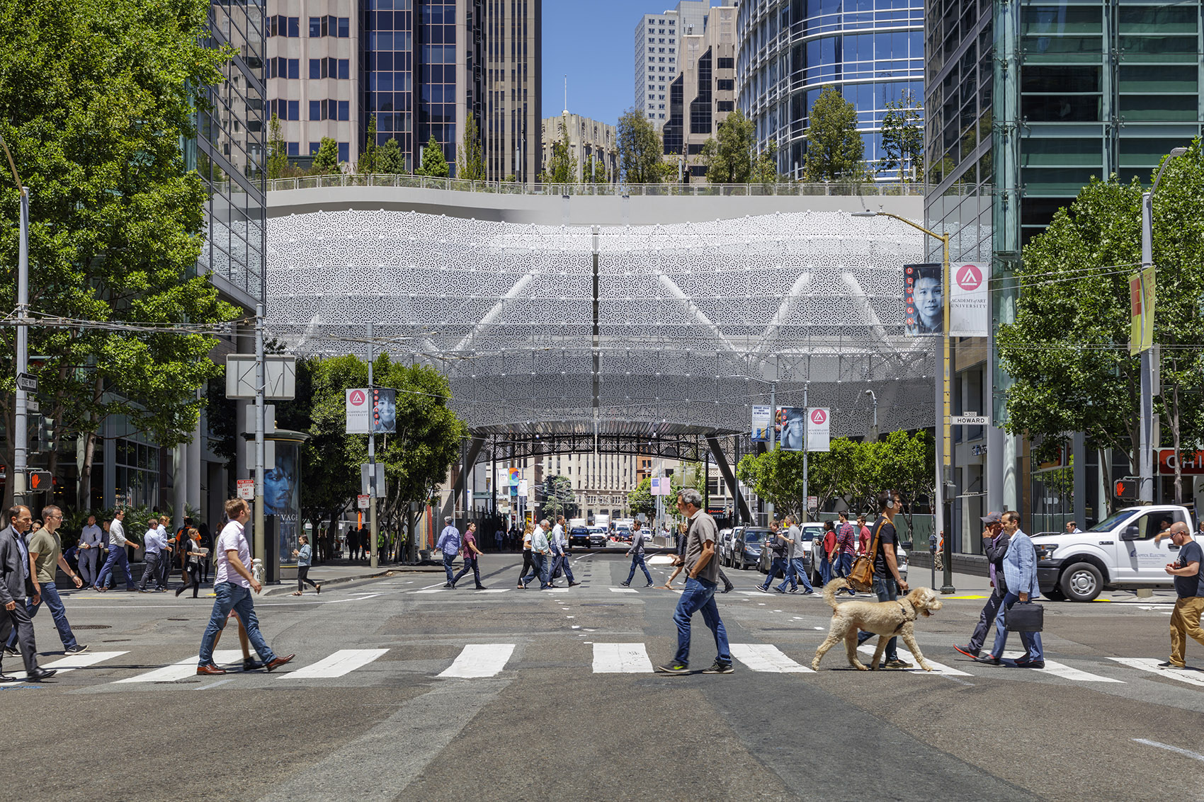 SALESFORCE TRANSIT CENTER, U.S.A by PELLI CLARKE PELLI ARCHITECTS - 谷德设计网