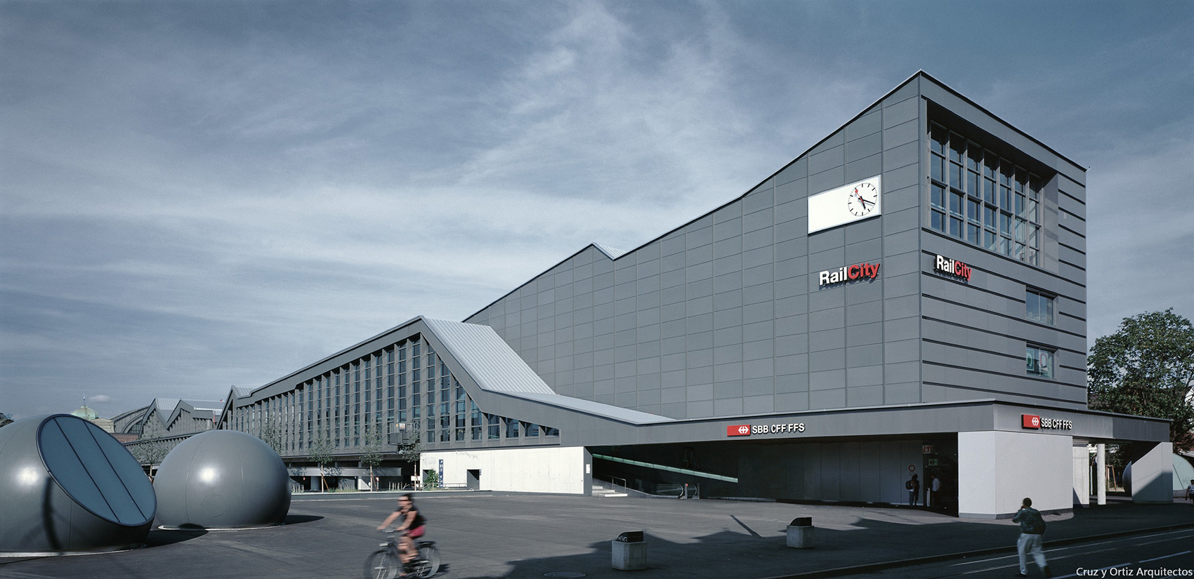 ‘Basel SBB’ railway Station by Cruz y Ortiz Architects - 谷德设计网
