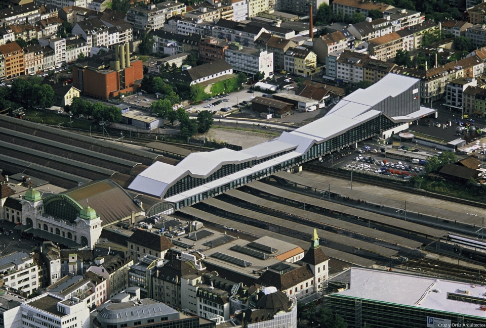 ‘Basel SBB’ railway Station by Cruz y Ortiz Architects - 谷德设计网