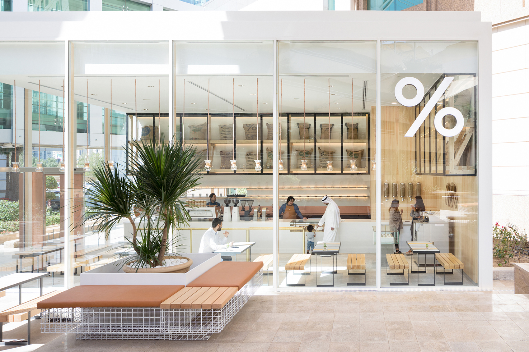 ％ARABICA coffee shop by Puddle - 谷德设计网