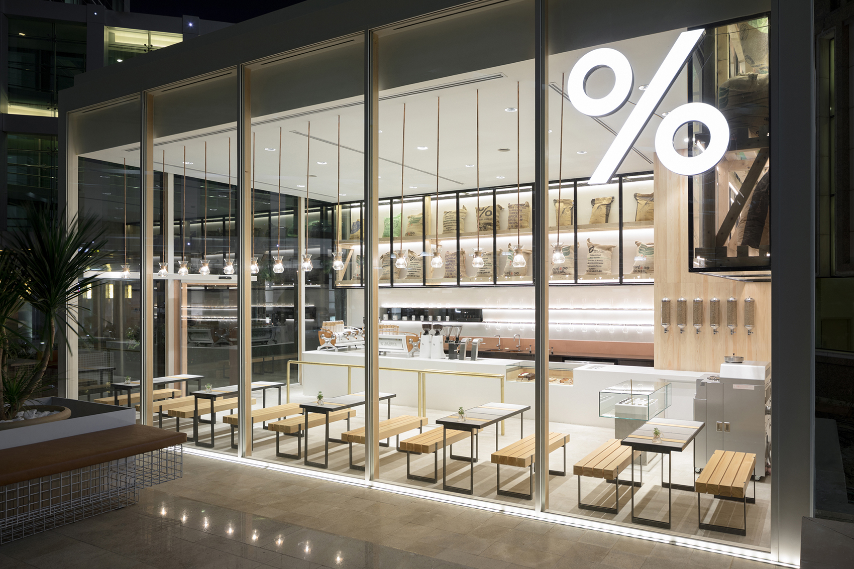 ％ARABICA coffee shop by Puddle - 谷德设计网