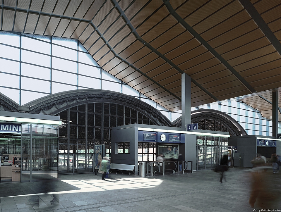 ‘Basel SBB’ railway Station by Cruz y Ortiz Architects - 谷德设计网