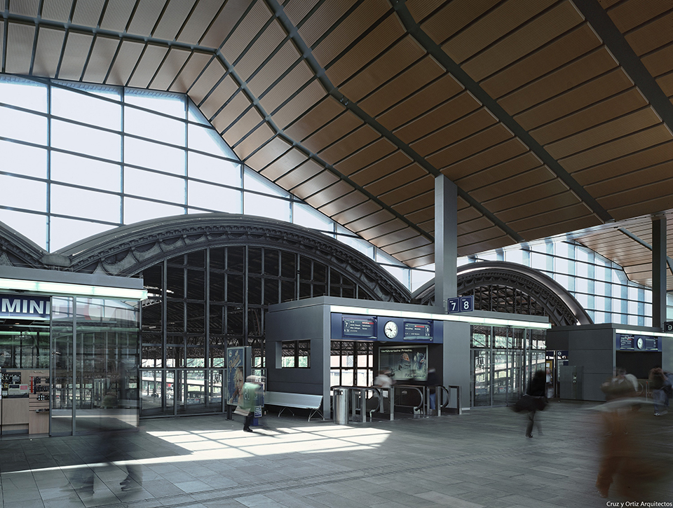 ‘Basel SBB’ railway Station by Cruz y Ortiz Architects - 谷德设计网