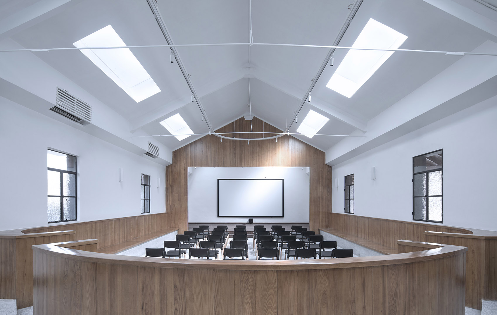 Community Center for cultural activities in Houjia Town, Chongming ...