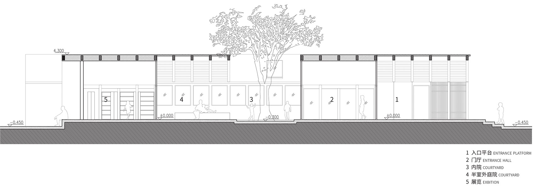 Er-tai town primary school library, China by dot Architects - 谷德设计网