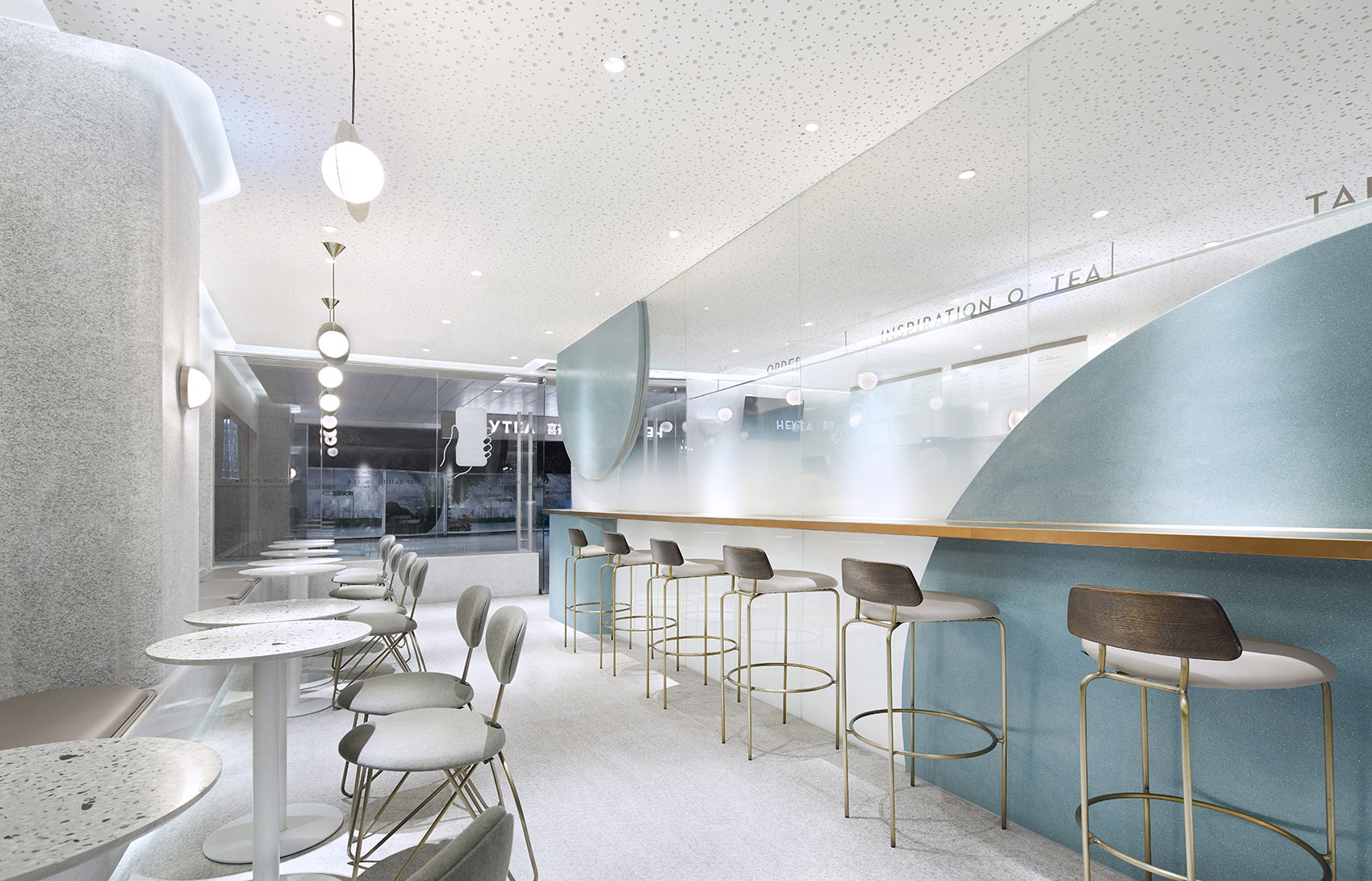 HEY TEA · Shenzhen central book city store china by Leaping Creative ...