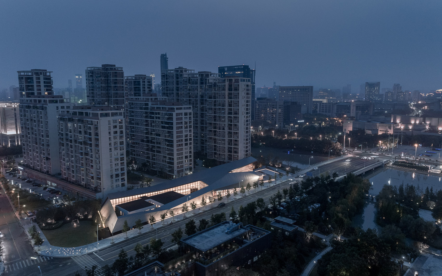 Wenzhou Central Park Culture Club, China by Lacime Architects - 谷德设计网