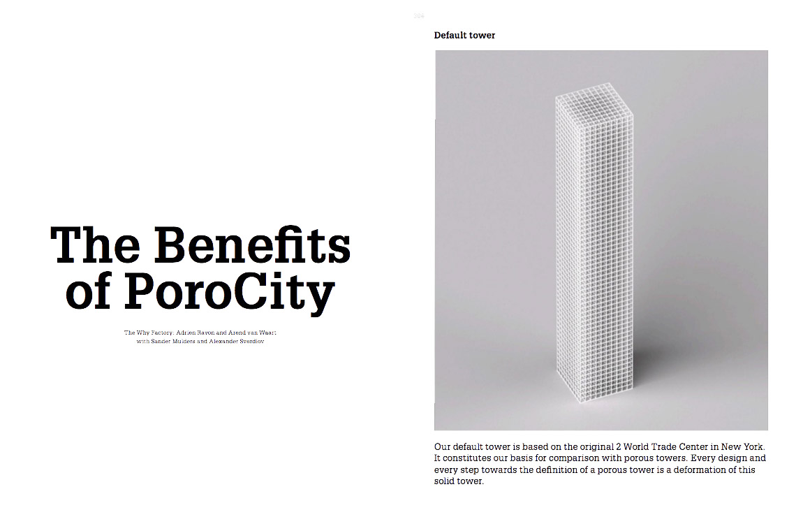PoroCity – Opening up Solidity by The Why Factory of MVRDV will be ...