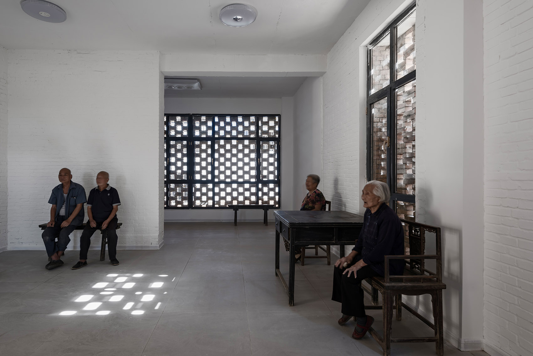 Village center in Sanhe, Shaanxi, China by Wall Architects of XAUAT - 谷德设计网