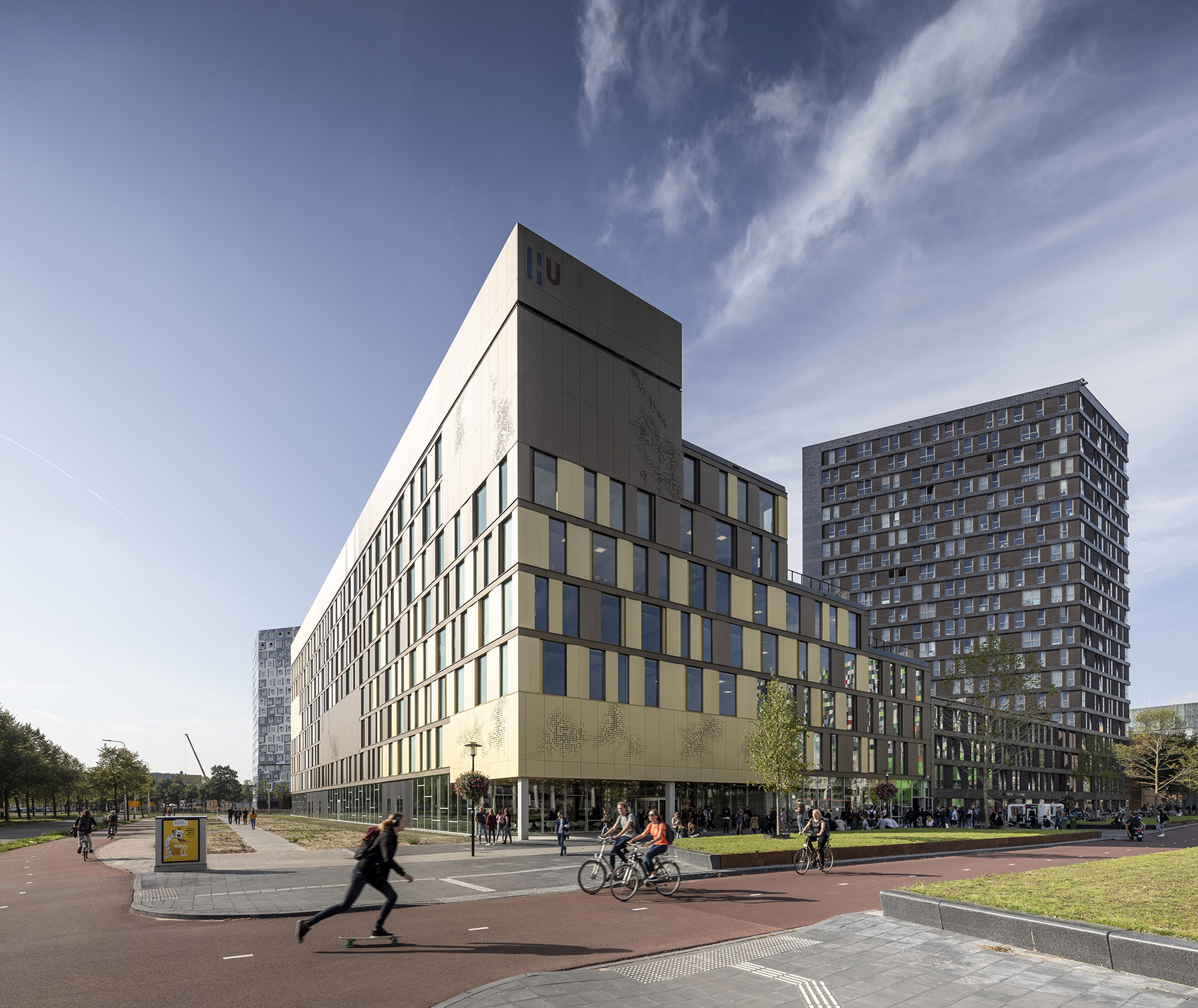 The newest education building for HU University of Applied Sciences by ...