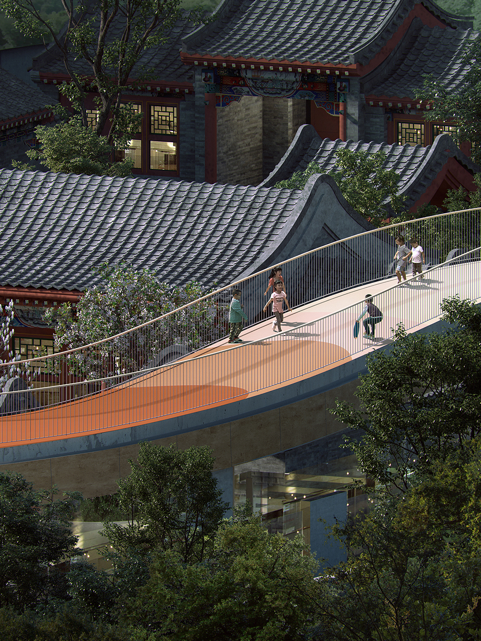 Le Cheng Kindergarten, China by MAD - 谷德设计网