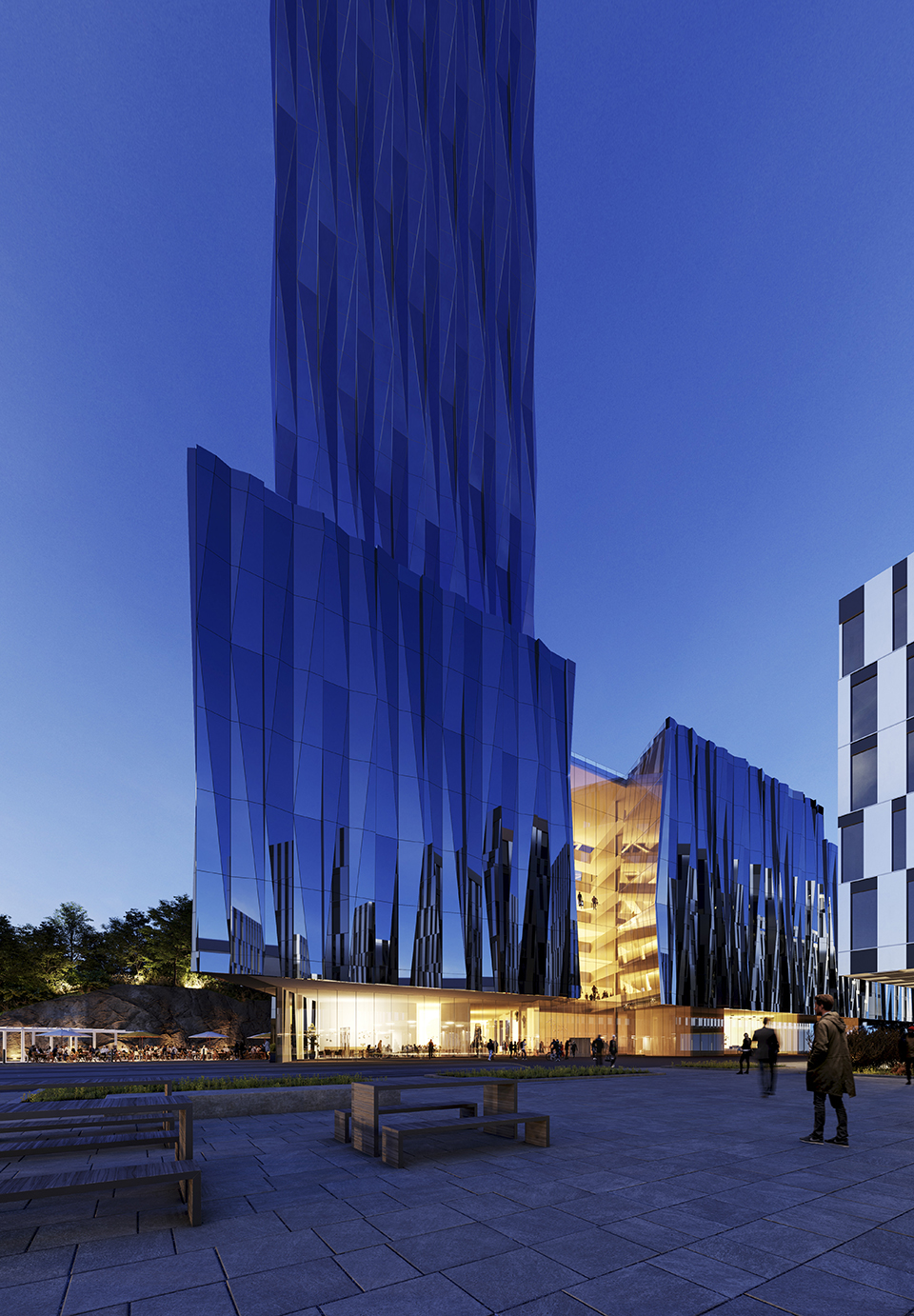 The Big Blue by Wingårdhs - 谷德设计网