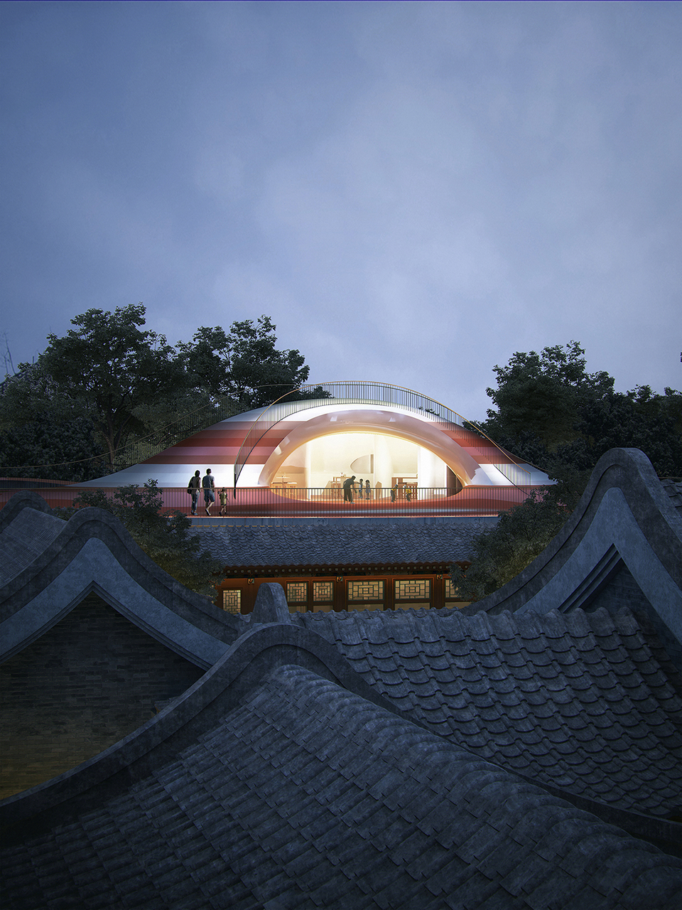Le Cheng Kindergarten, China by MAD - 谷德设计网
