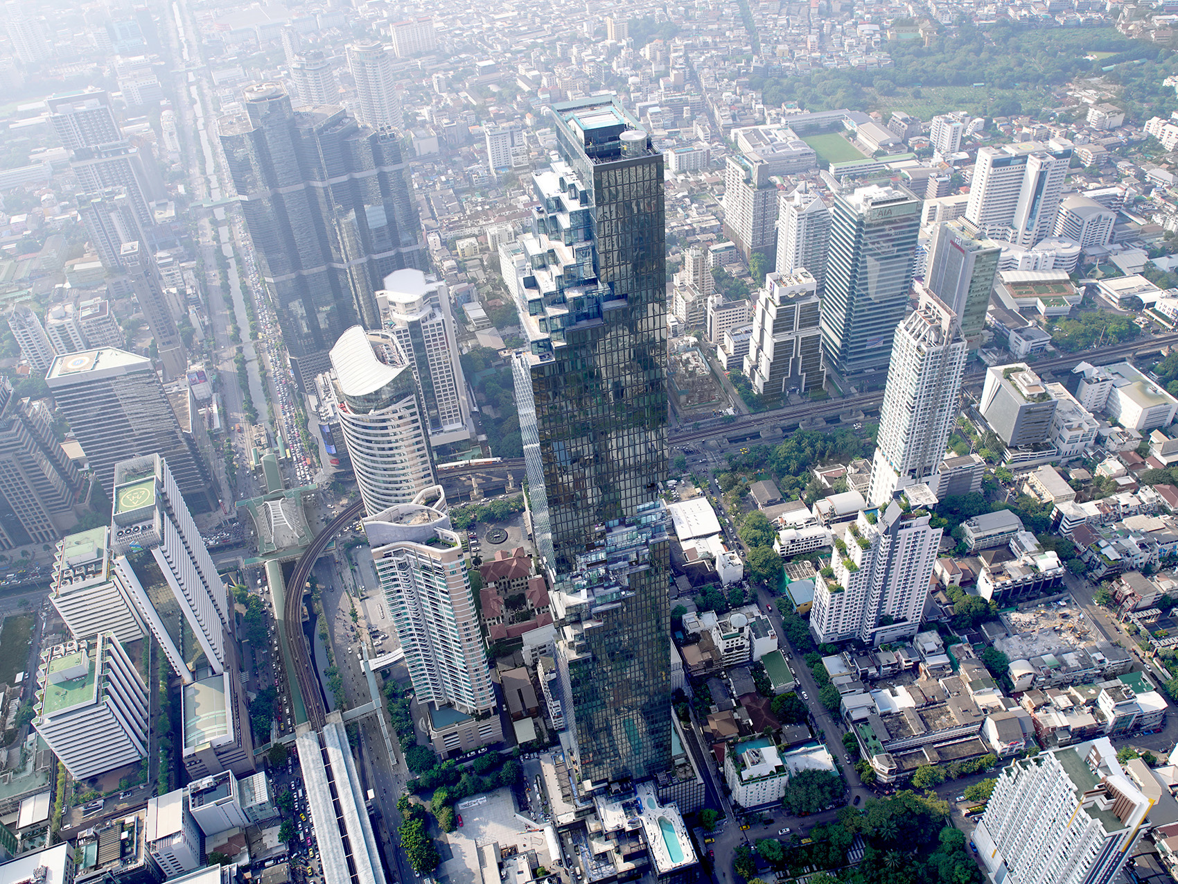MahaNakhon Tower by Büro Ole Scheeren - 谷德设计网