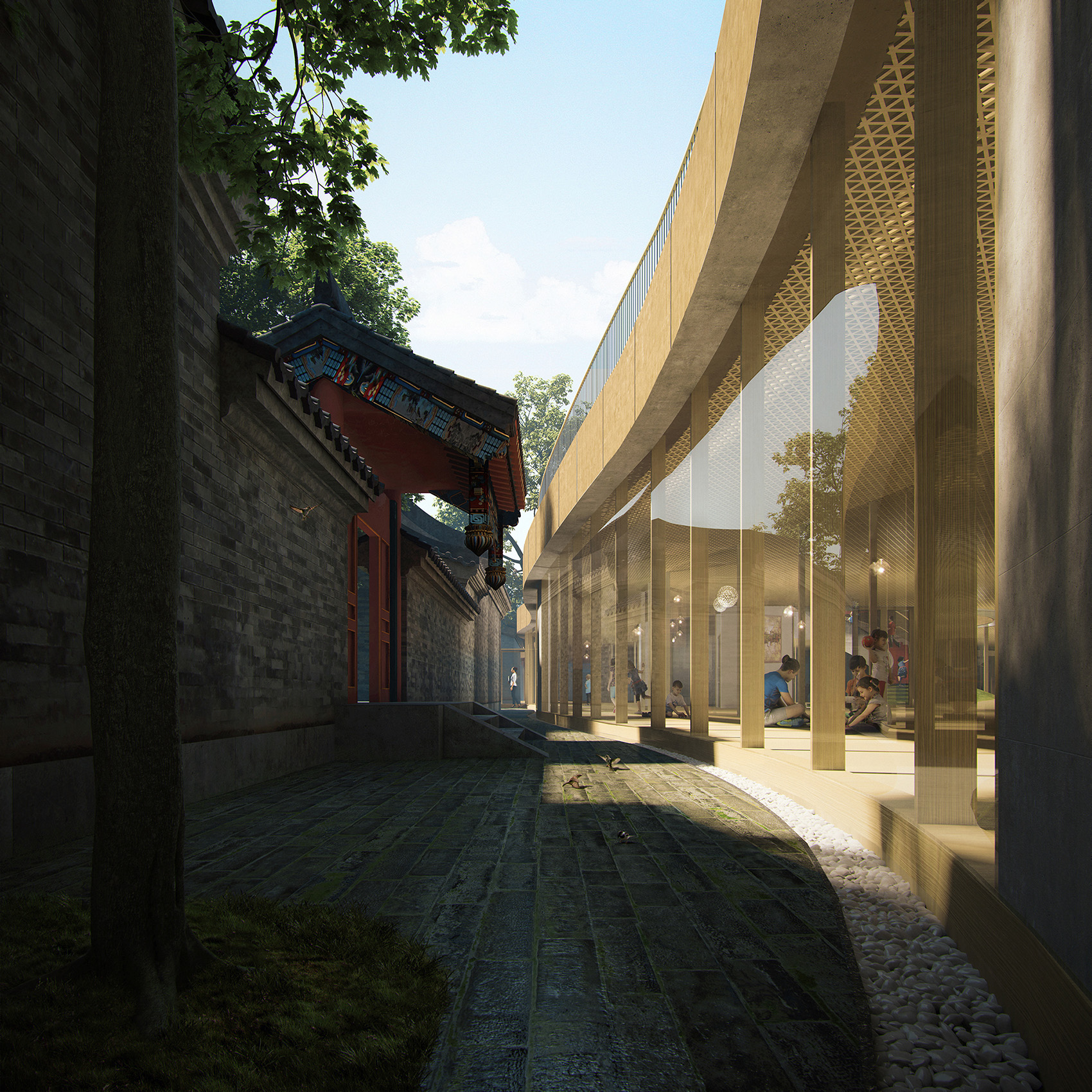 Le Cheng Kindergarten, China by MAD - 谷德设计网