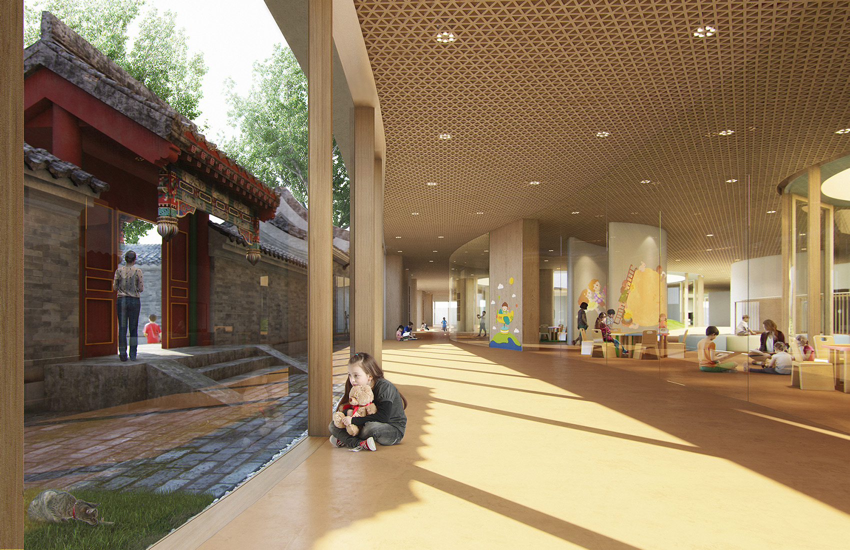 Le Cheng Kindergarten, China by MAD - 谷德设计网