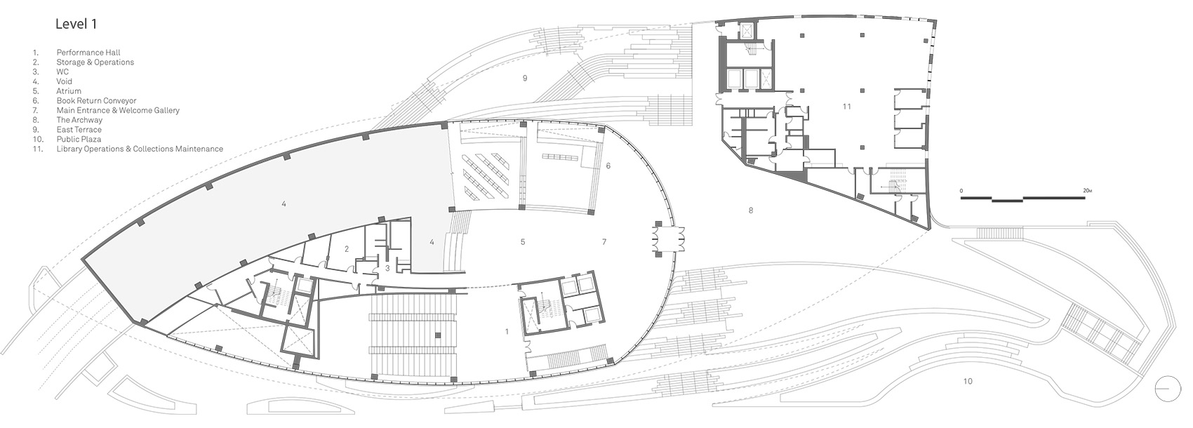 New Central Library of Calgary by Snøhetta - 谷德设计网