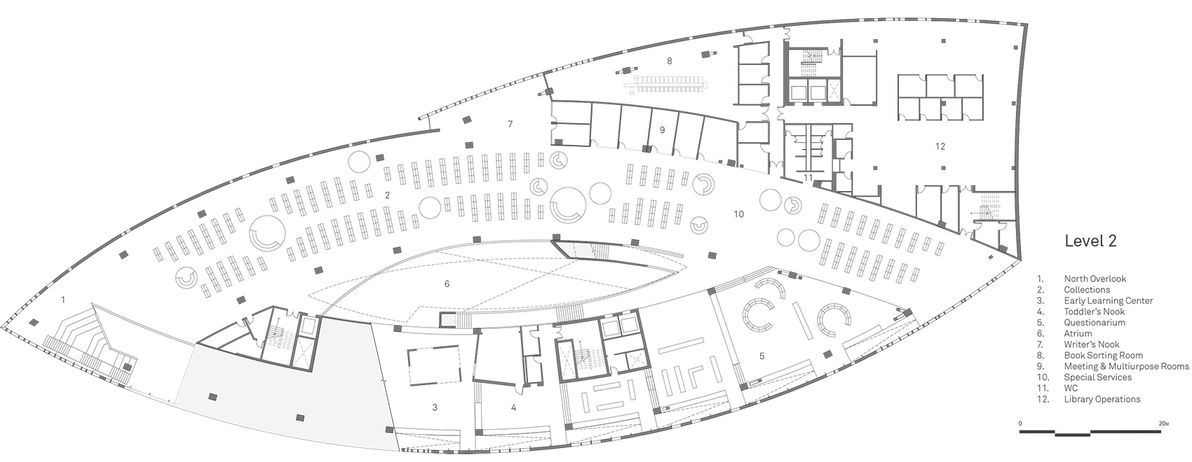 New Central Library of Calgary by Snøhetta - 谷德设计网