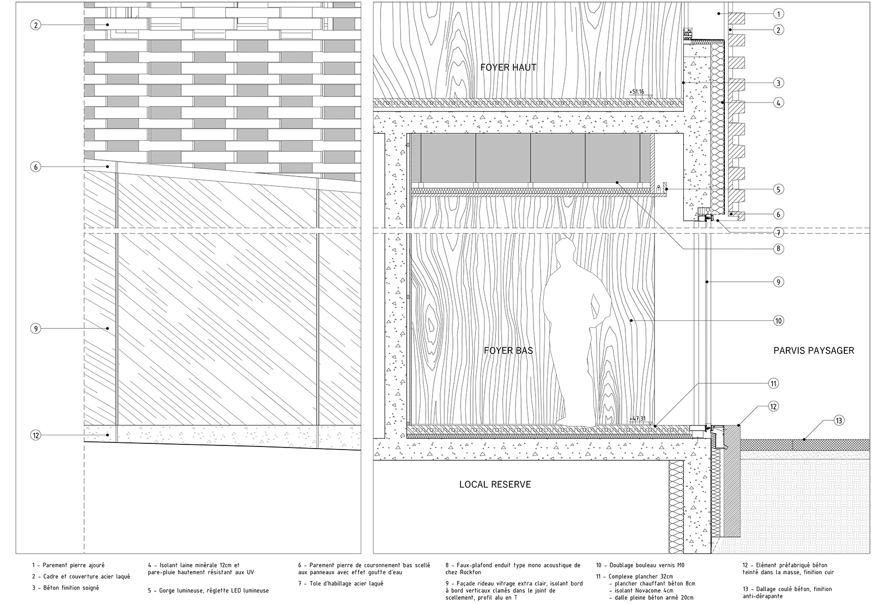 Restruction & Rehabilitation Of Theater Jacques Carat by Ateliers O-S ...