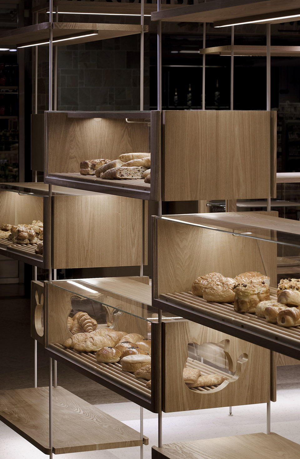 Yamazaki Bakery, Shang Jia Center, Shanghai, China by Jin Design Studio ...