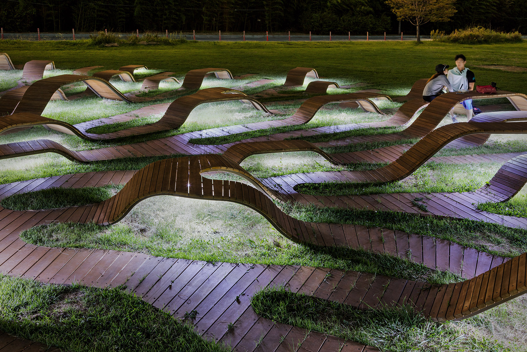 Root Bench by Yong Ju Lee Architecture - 谷德设计网