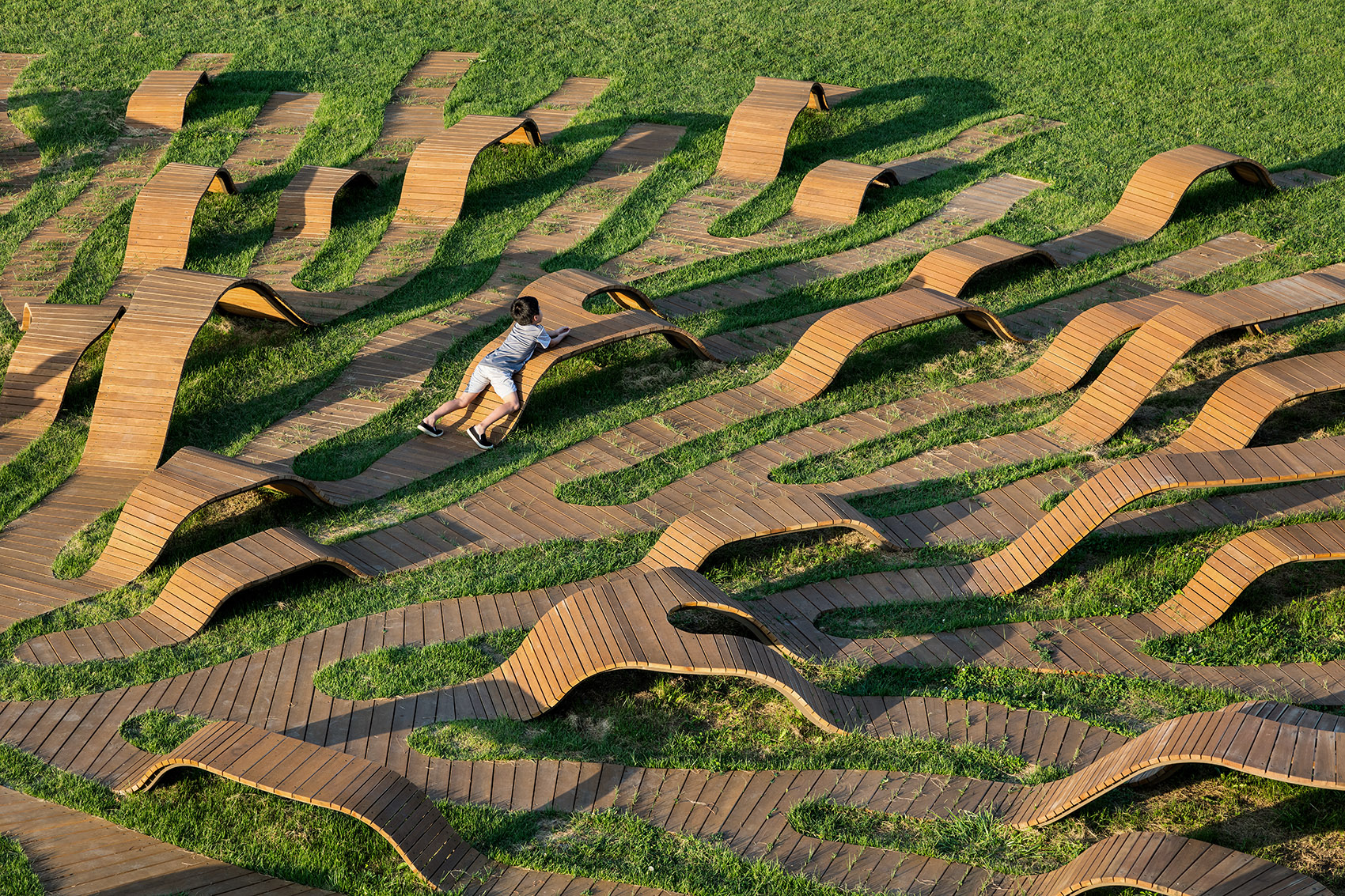 Root Bench by Yong Ju Lee Architecture - 谷德设计网