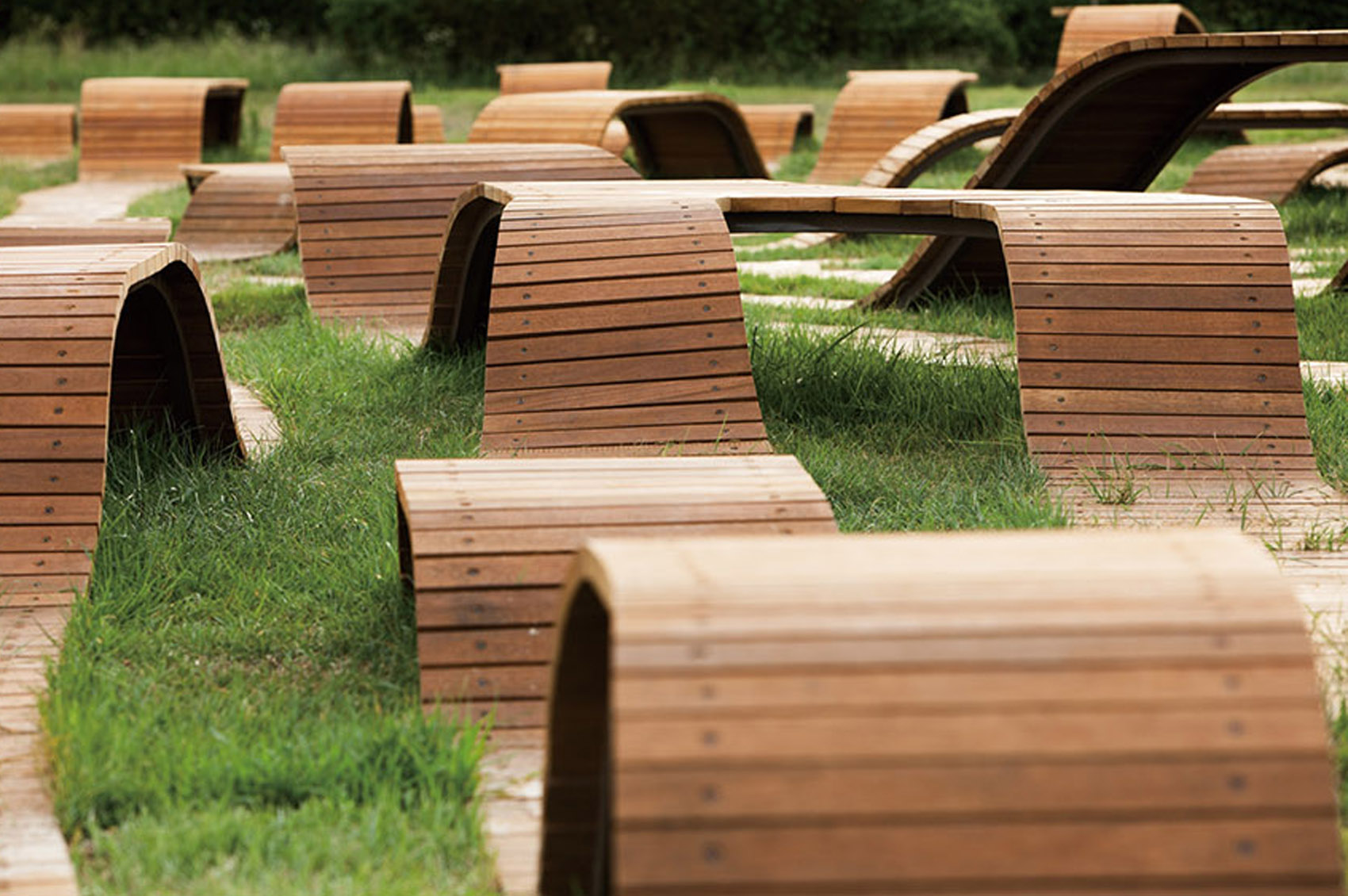Root Bench by Yong Ju Lee Architecture - 谷德设计网